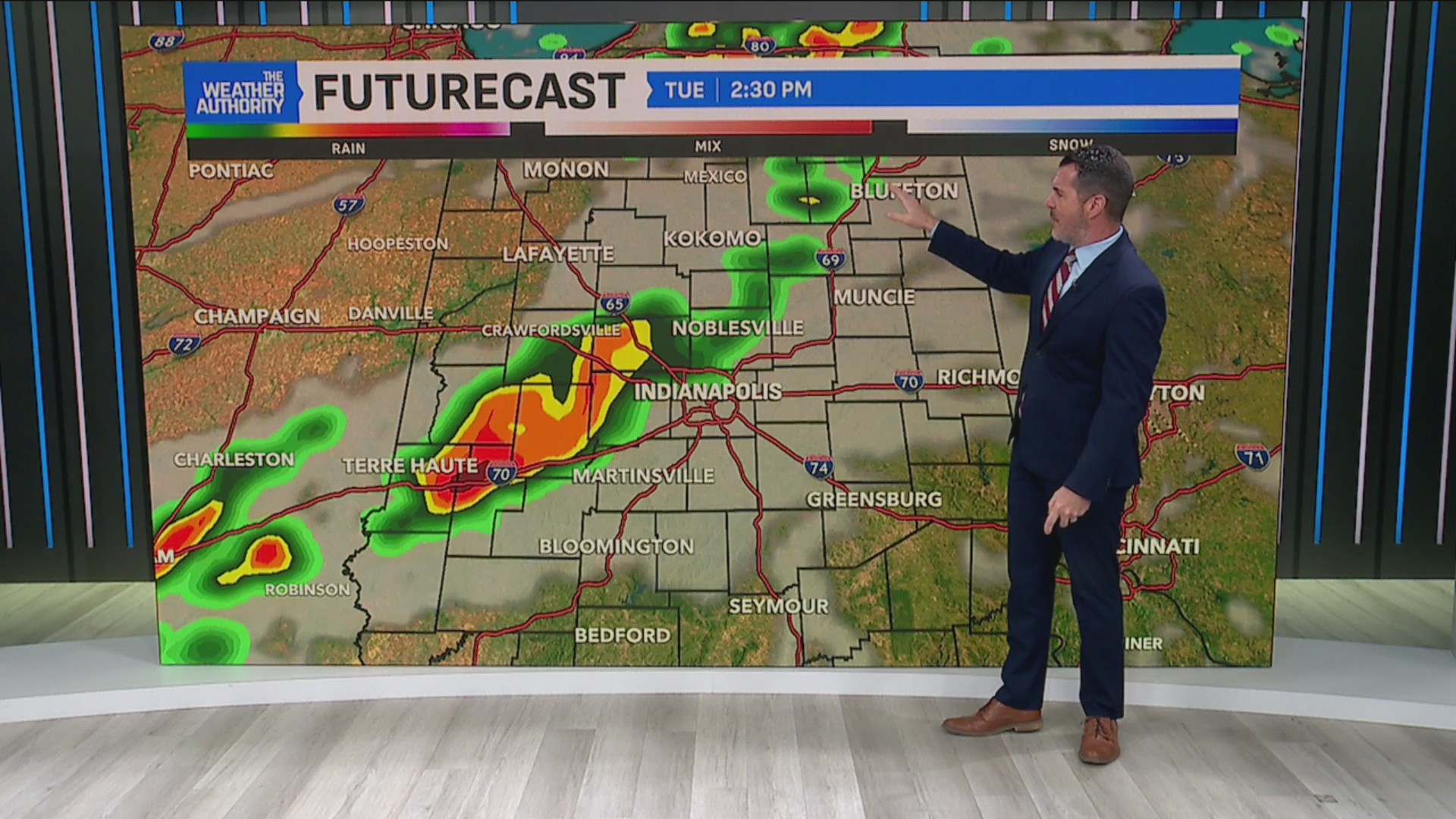 Timing storms and the severe threat for Wednesday – Fox 59