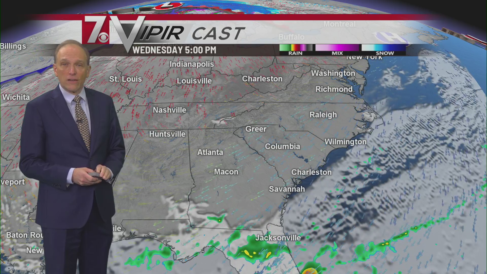 7Weather Wednesday AM Forecast – WSPA 7NEWS