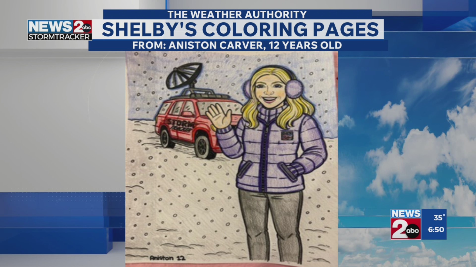 Shelby’s Coloring Pages are back! – WKRN News 2