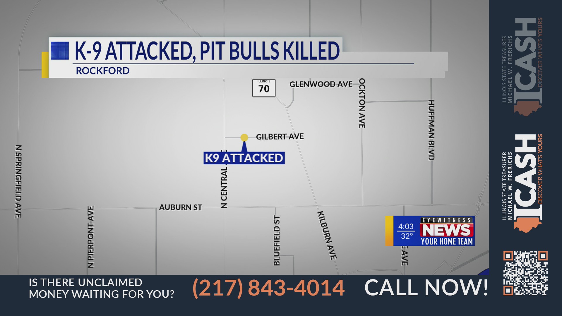 Two pit bulls shot dead after attacking Rockford Police K-9 during teen ...