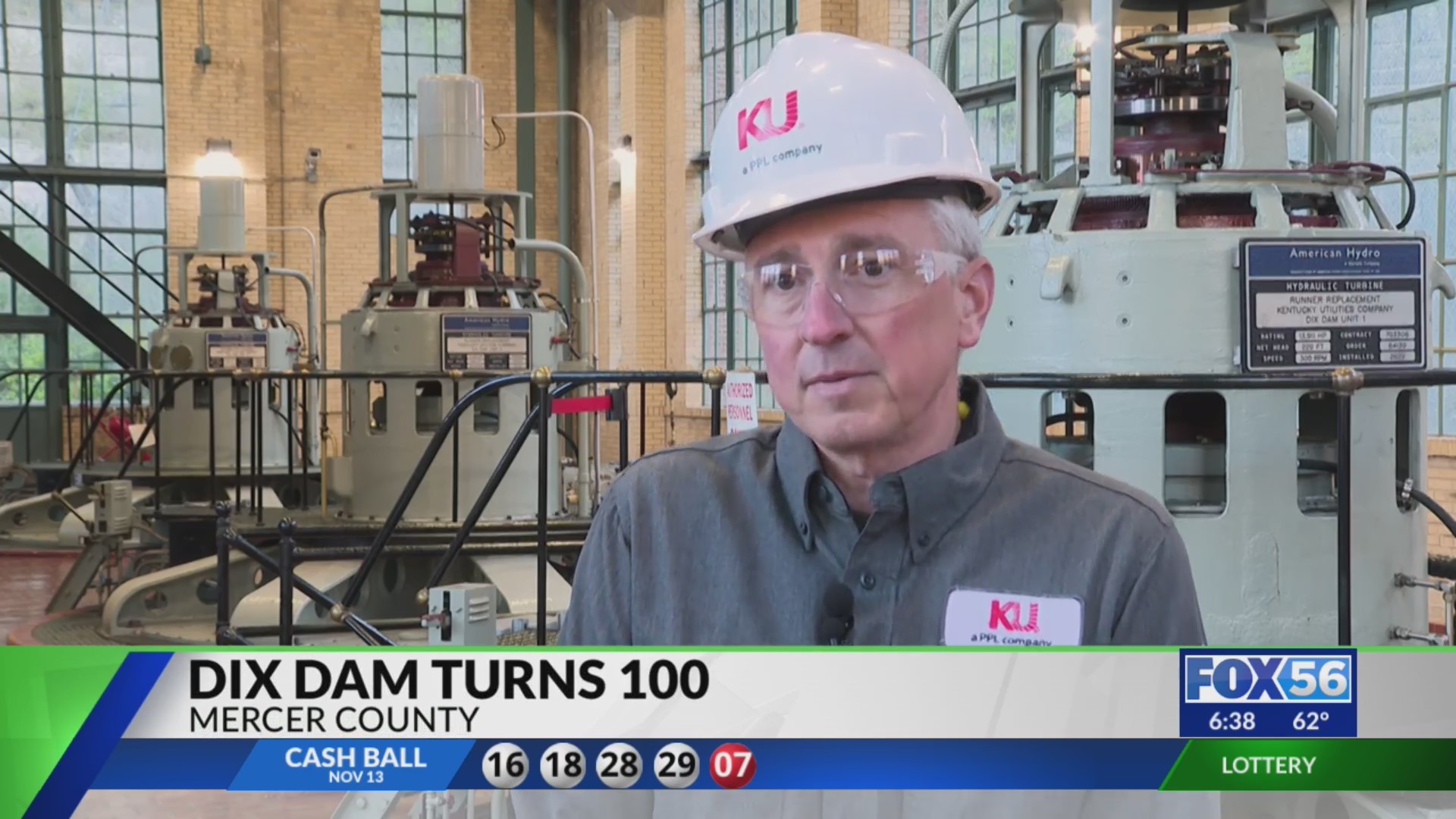 Mercer County’s Dix Dam celebrates 100 years of renewable energy – FOX ...