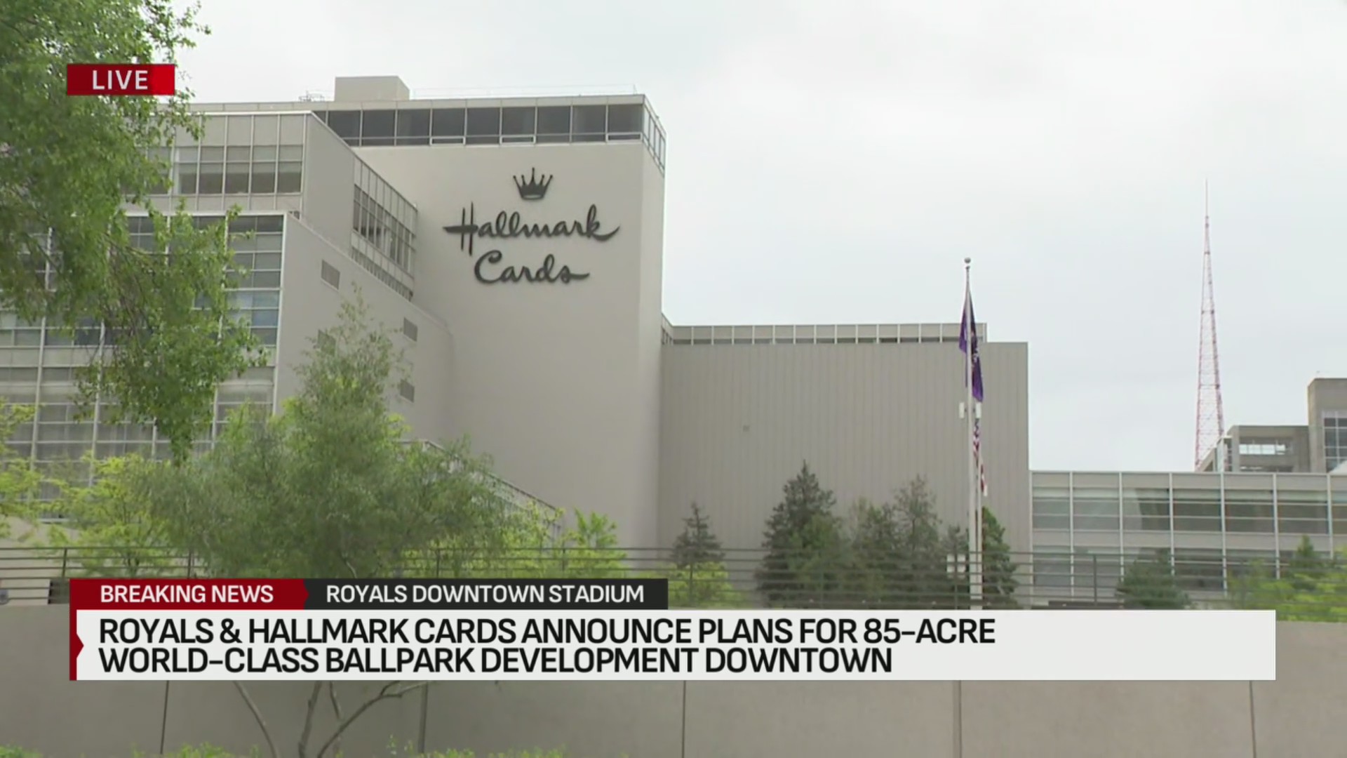 Royals and Hallmark team up for new Crown Center stadium – FOX 4 Kansas ...