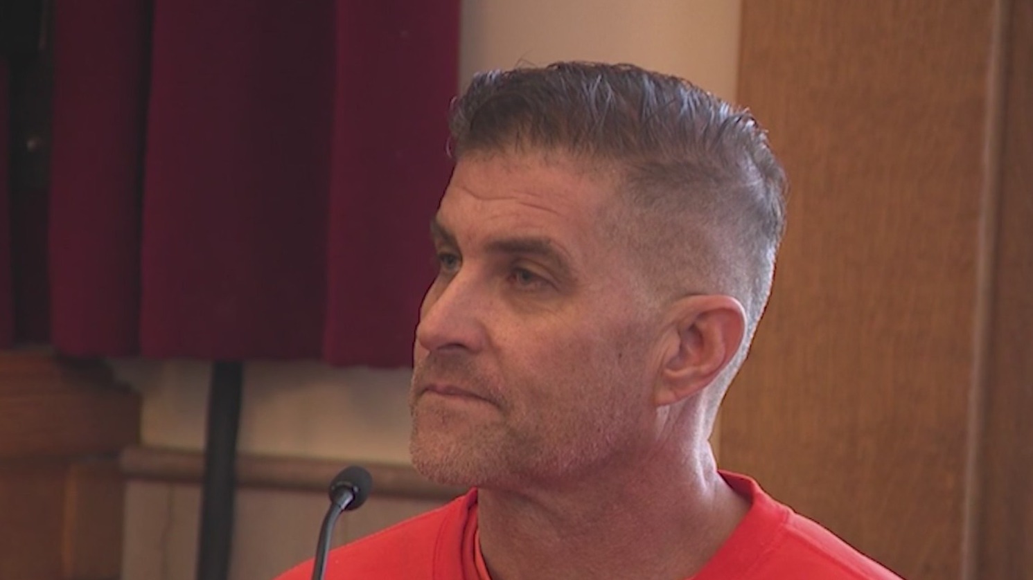 Daniel Serafini testifies on the stand as the defense pushes for a new ...