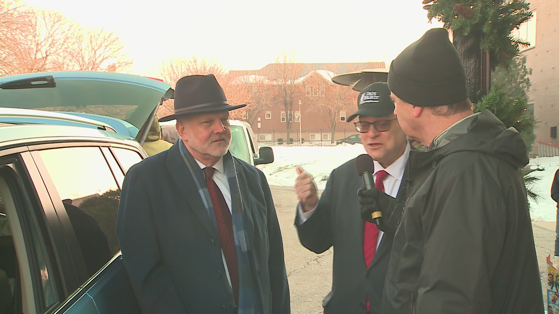 Jeffery Leving at 2025 WGN Toy Drive – WGN-TV