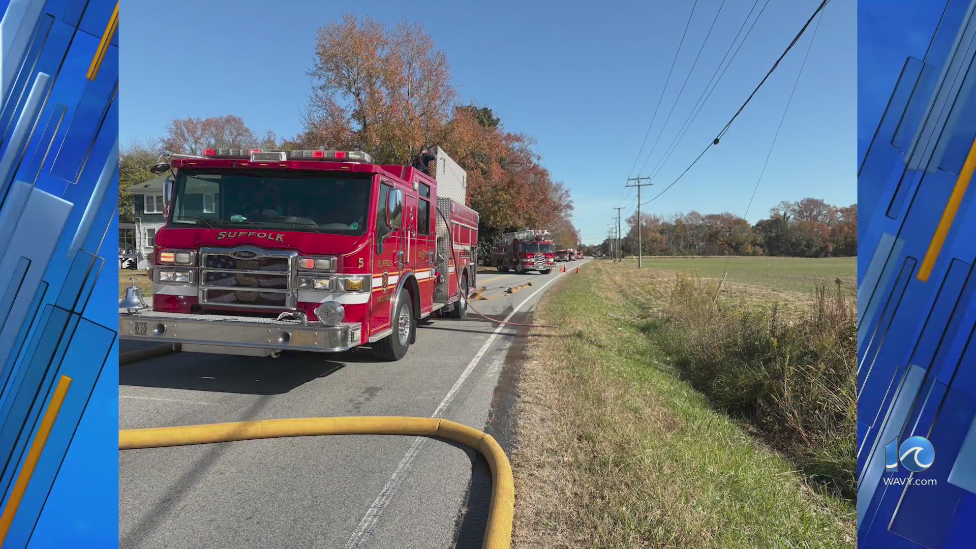 1 hurt, 1 cat dead in Hobson Dr. fire in Suffolk – WAVY.com