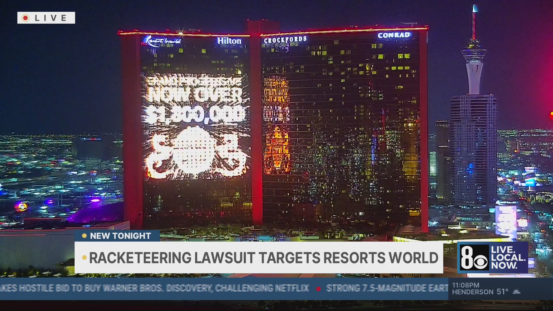 Racketeering lawsuit targets Resorts World Las Vegas, 9 individuals ...