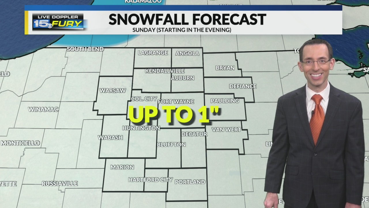 Below zero Sunday morning wind chills – WANE 15