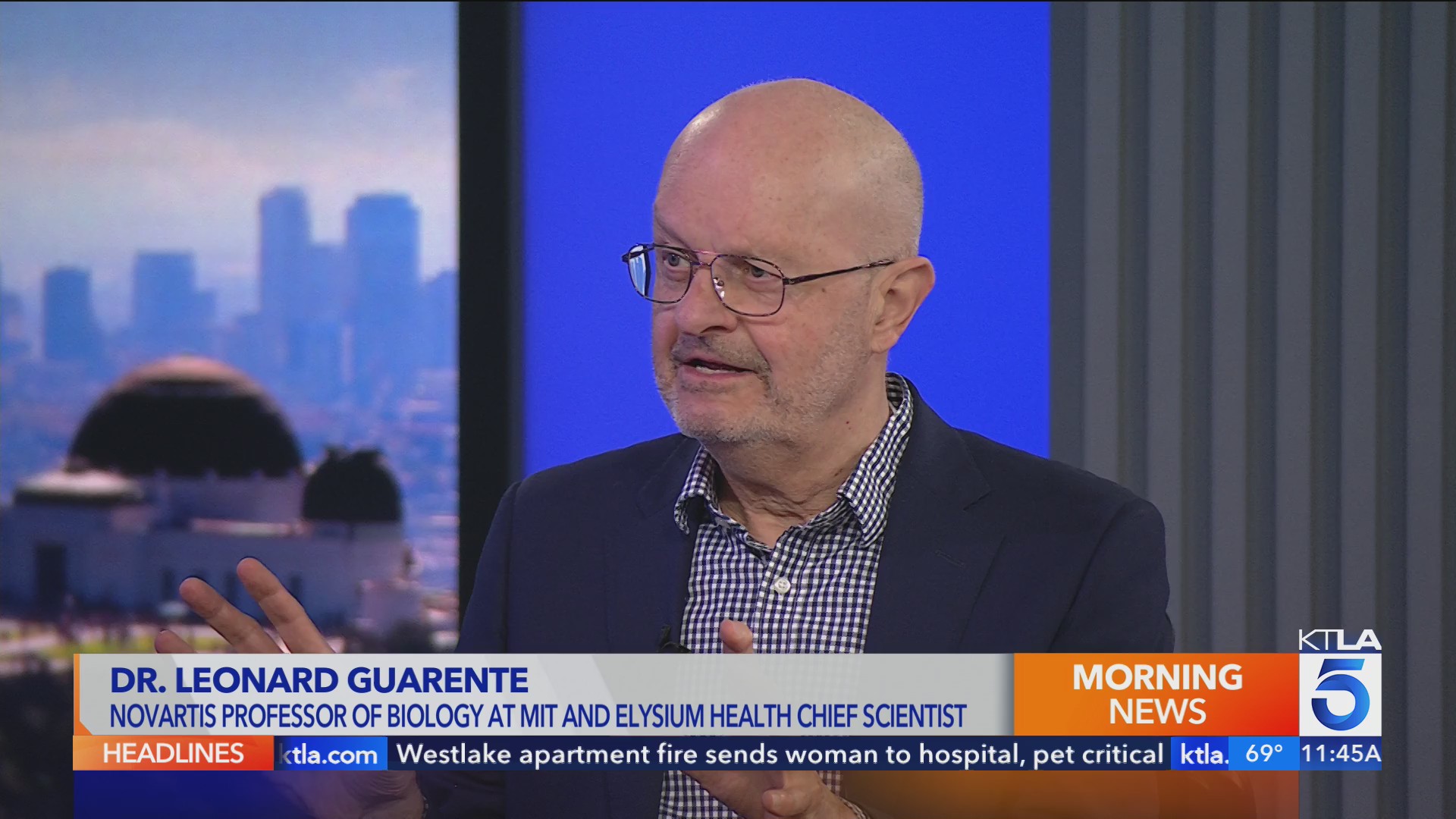 Healthy aging tips with Dr. Leonard Guarente – KTLA