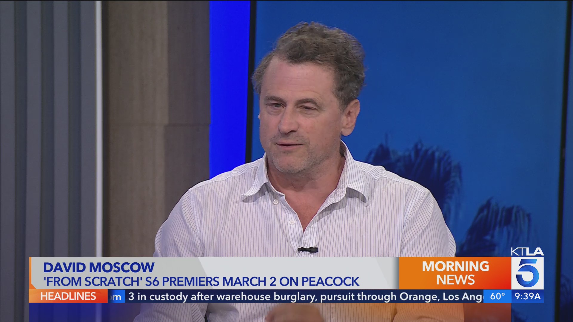 David Moscow previews S6 of ‘From Scratch’ – KTLA