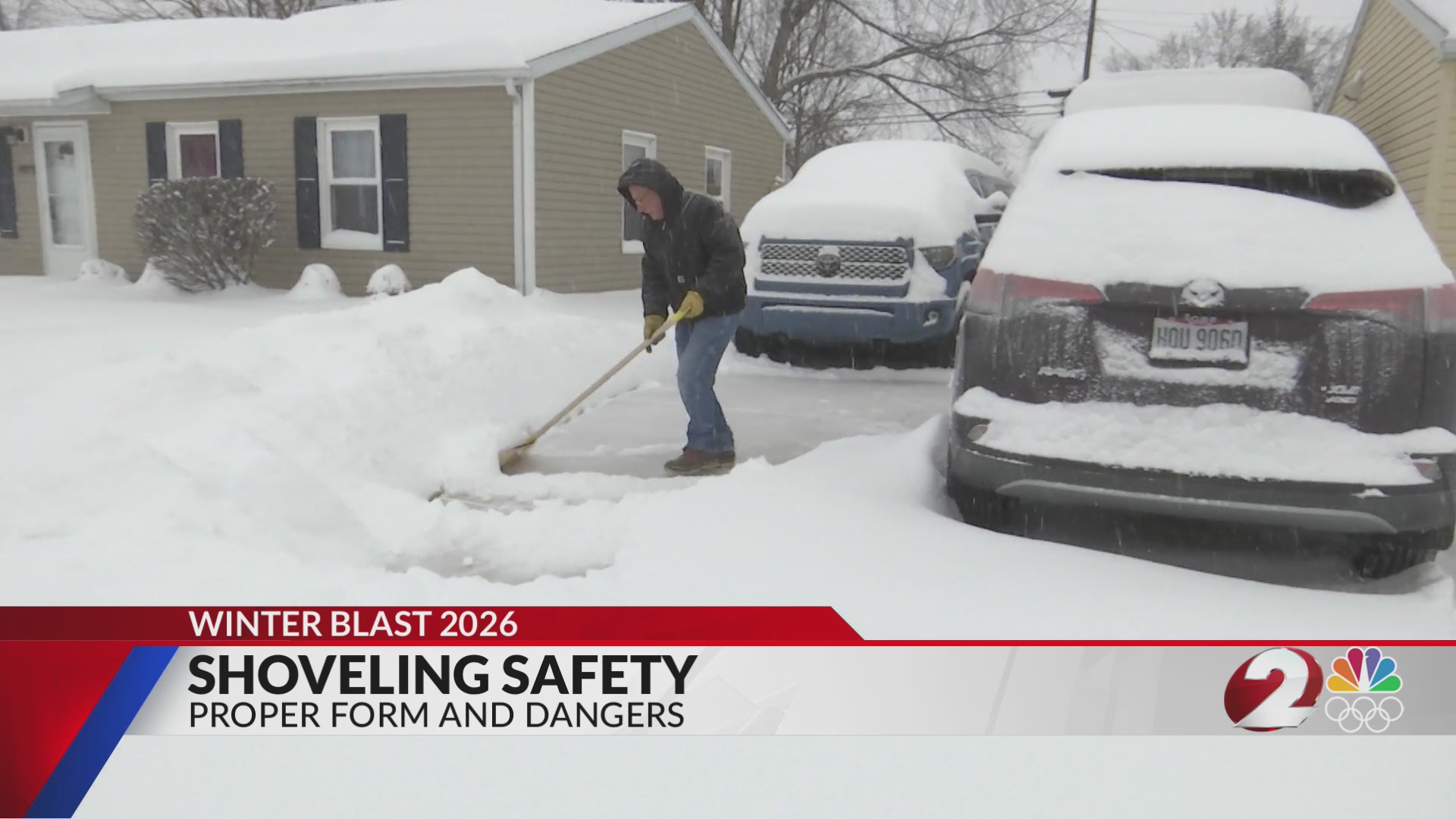 Shovel snow safely with proper form – WDTN.com