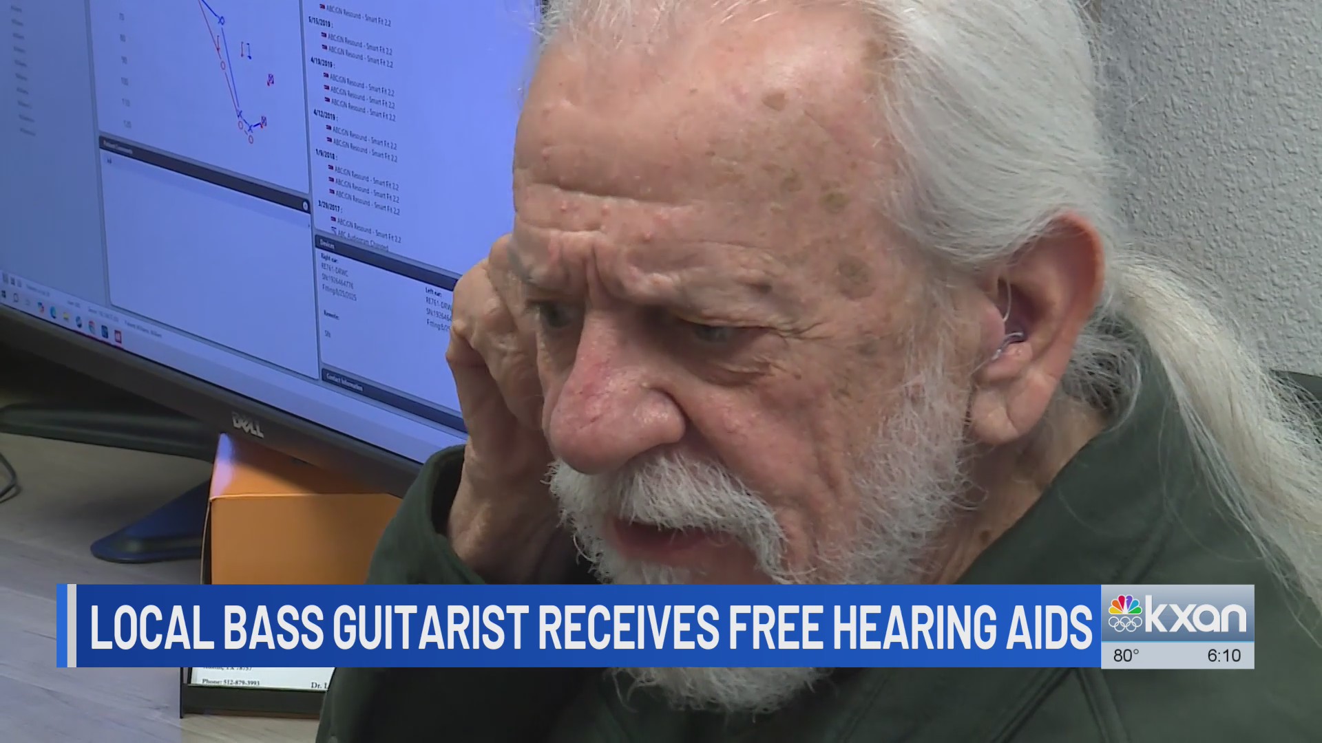 Longtime Austin musician gifted free, new hearing aids – KXAN Austin