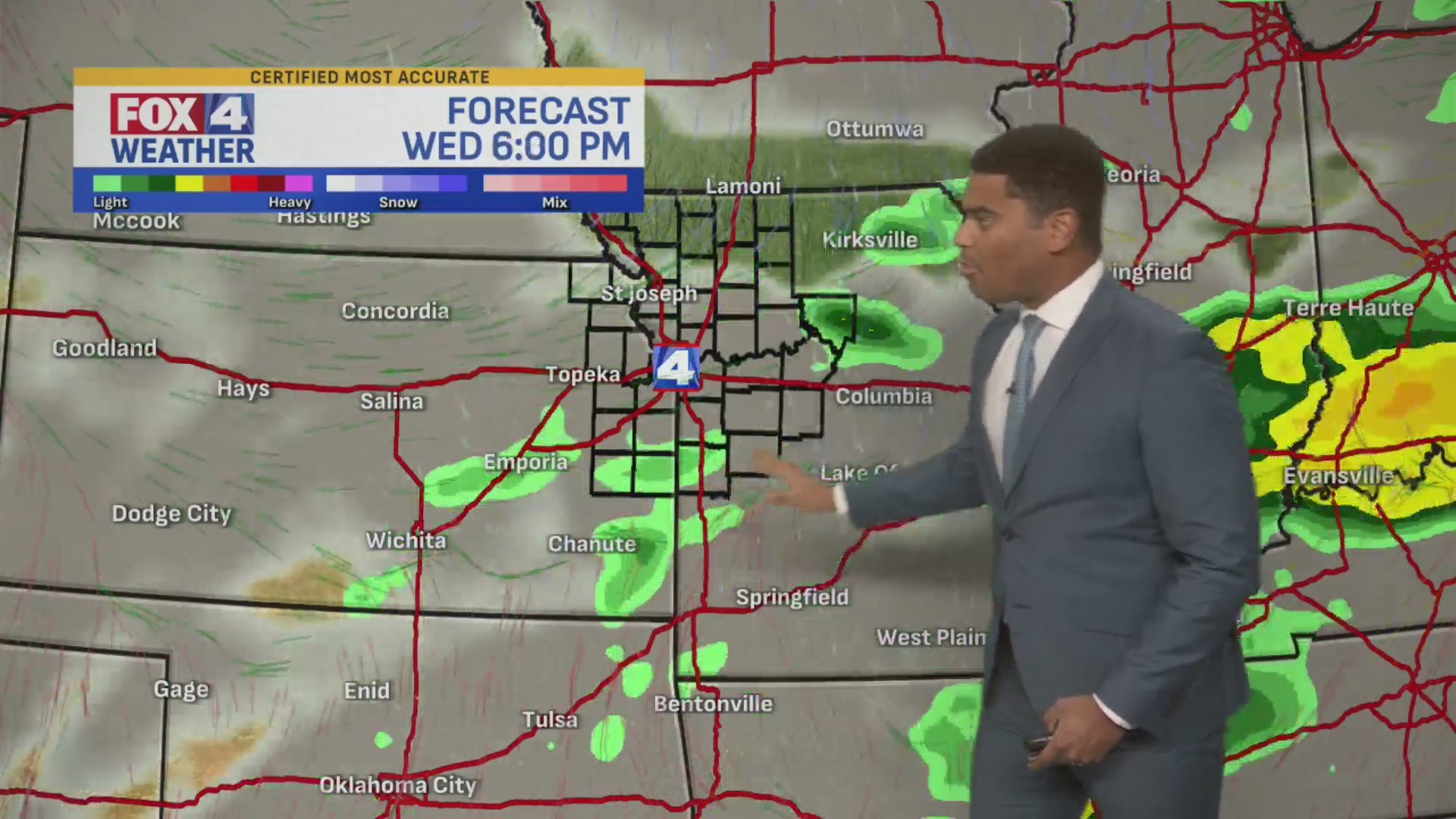 Saturday night forecast – FOX 4 Kansas City WDAF-TV | News, Weather, Sports