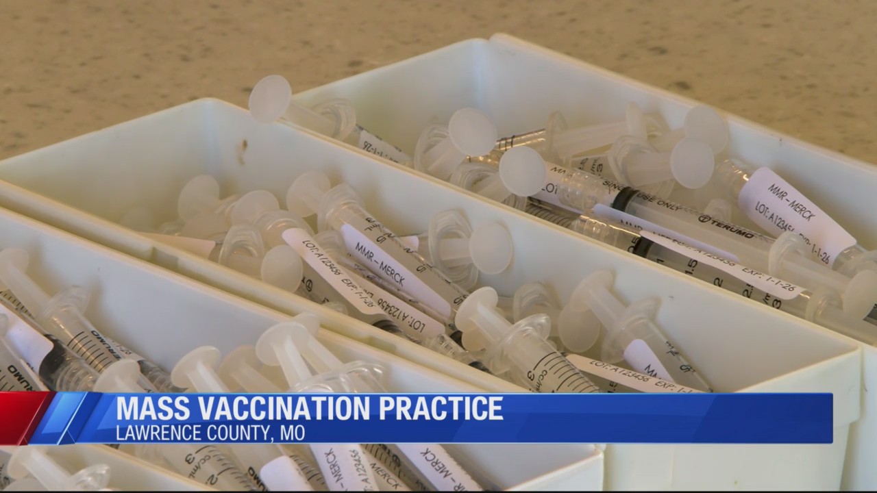Public health workers team up for a mass vaccination exercise – KOLR ...