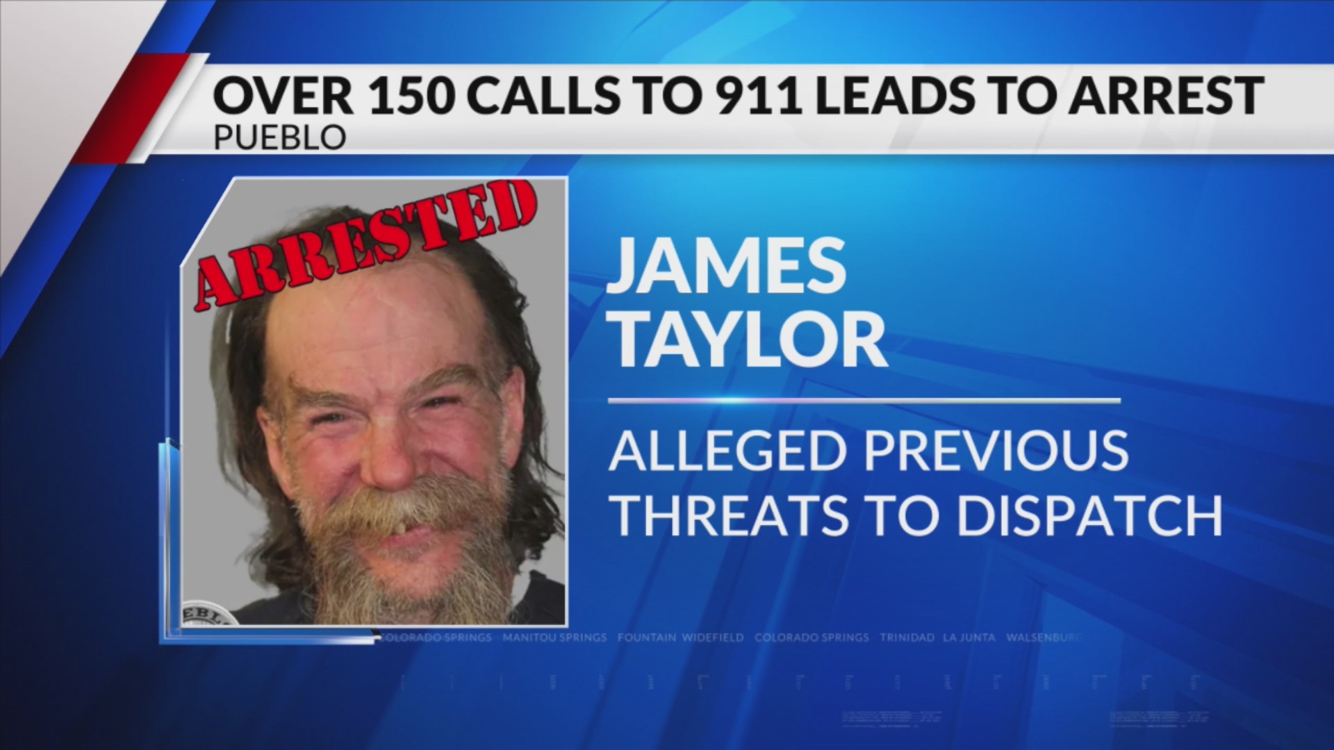 Over 150 calls to 911 leads to arrest – FOX21 News Colorado