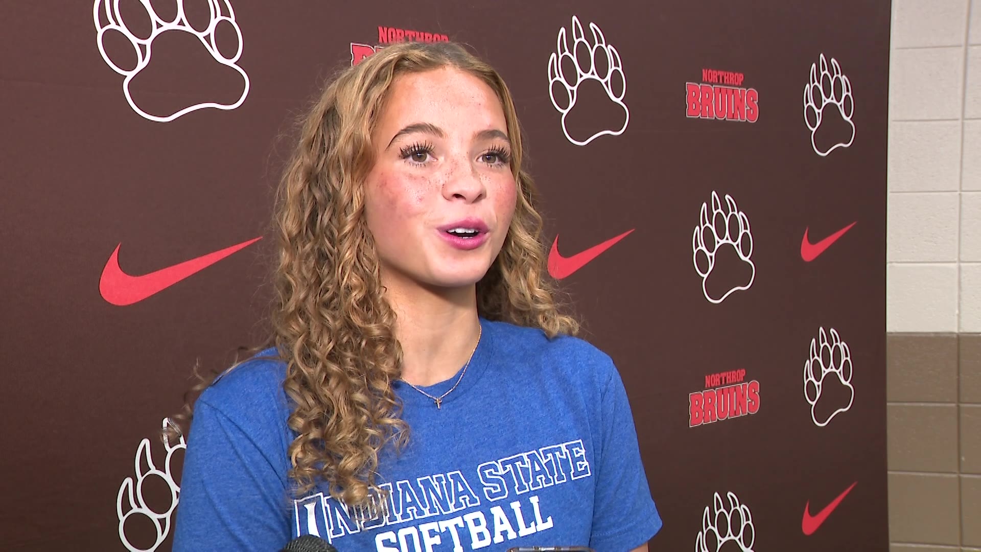 Brilee Day full interview on signing with Indiana State softball – WANE 15