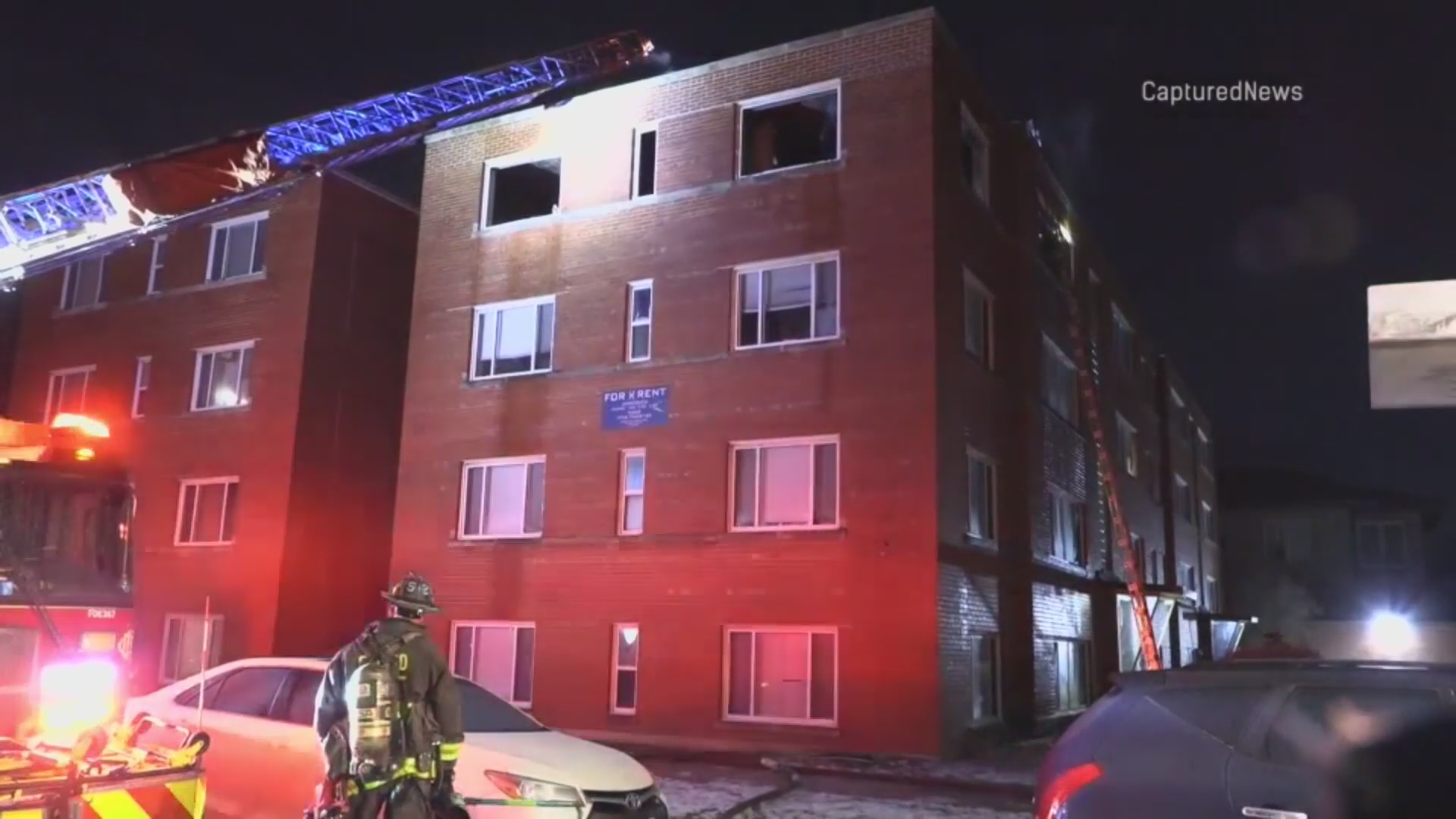 6 hospitalized, including 4 children, after fire erupts at West Side ...