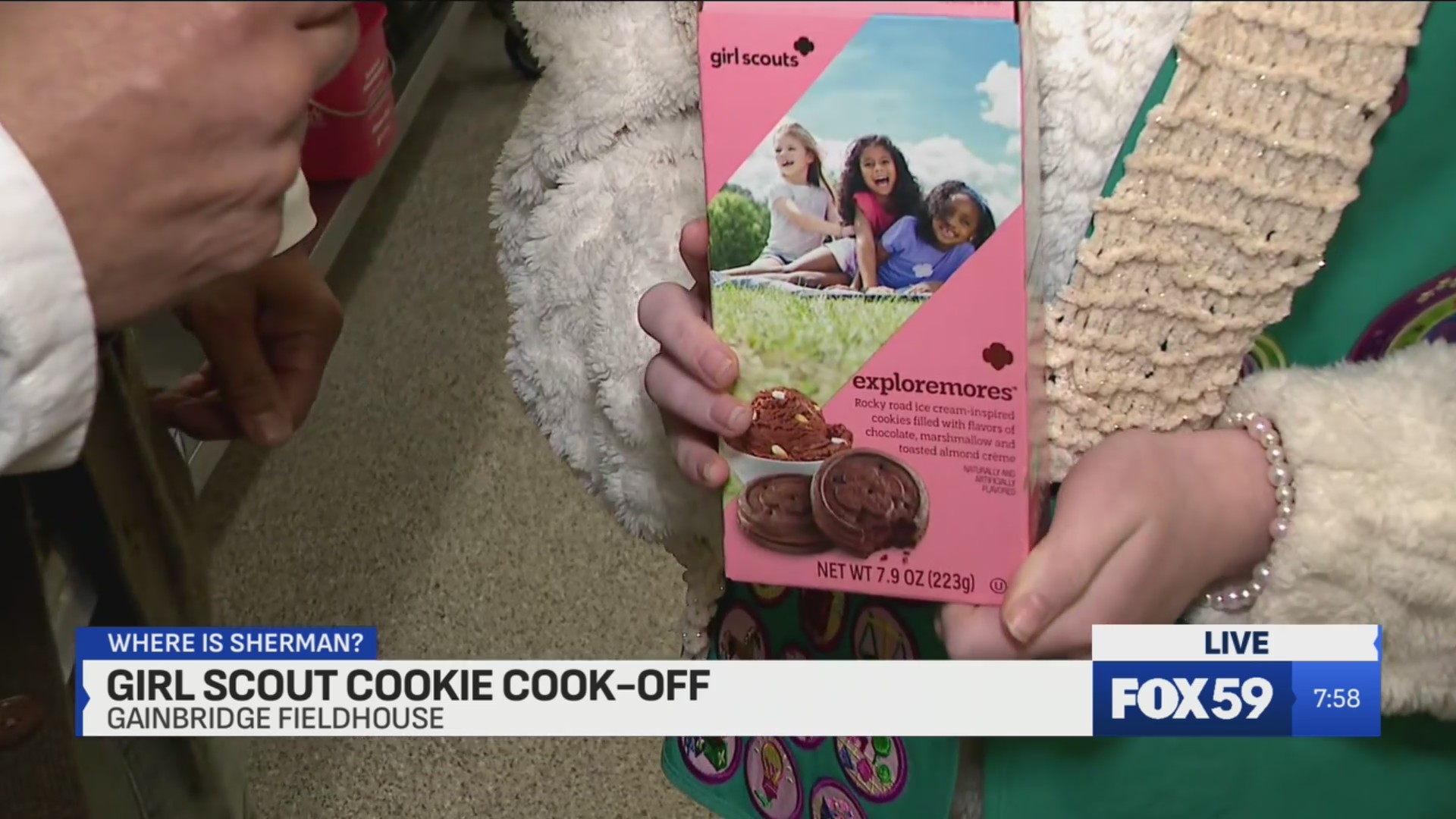 Where Is Sherman: Girl Scout Cookie Cook-Off, Part 1 – Fox 59