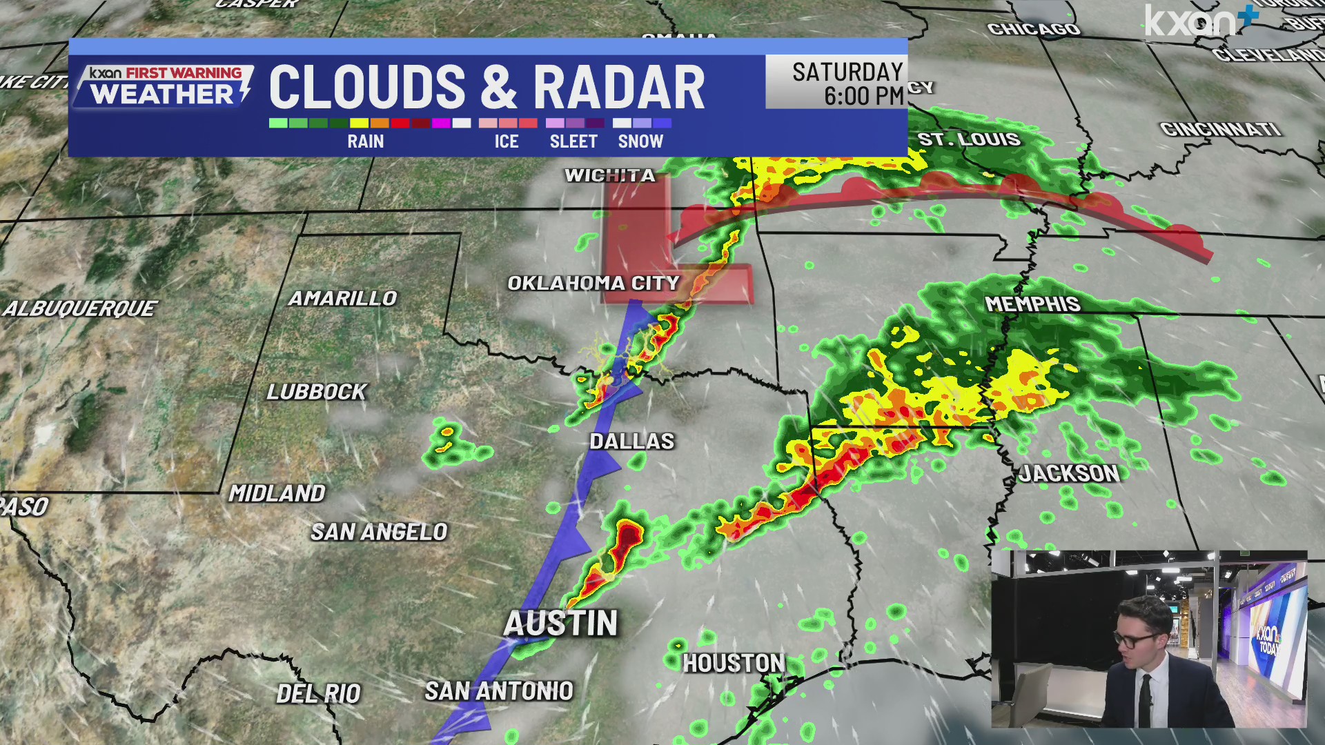 Severe weather setup this weekend | Tommy’s Travel Forecast (Feb. 12 ...