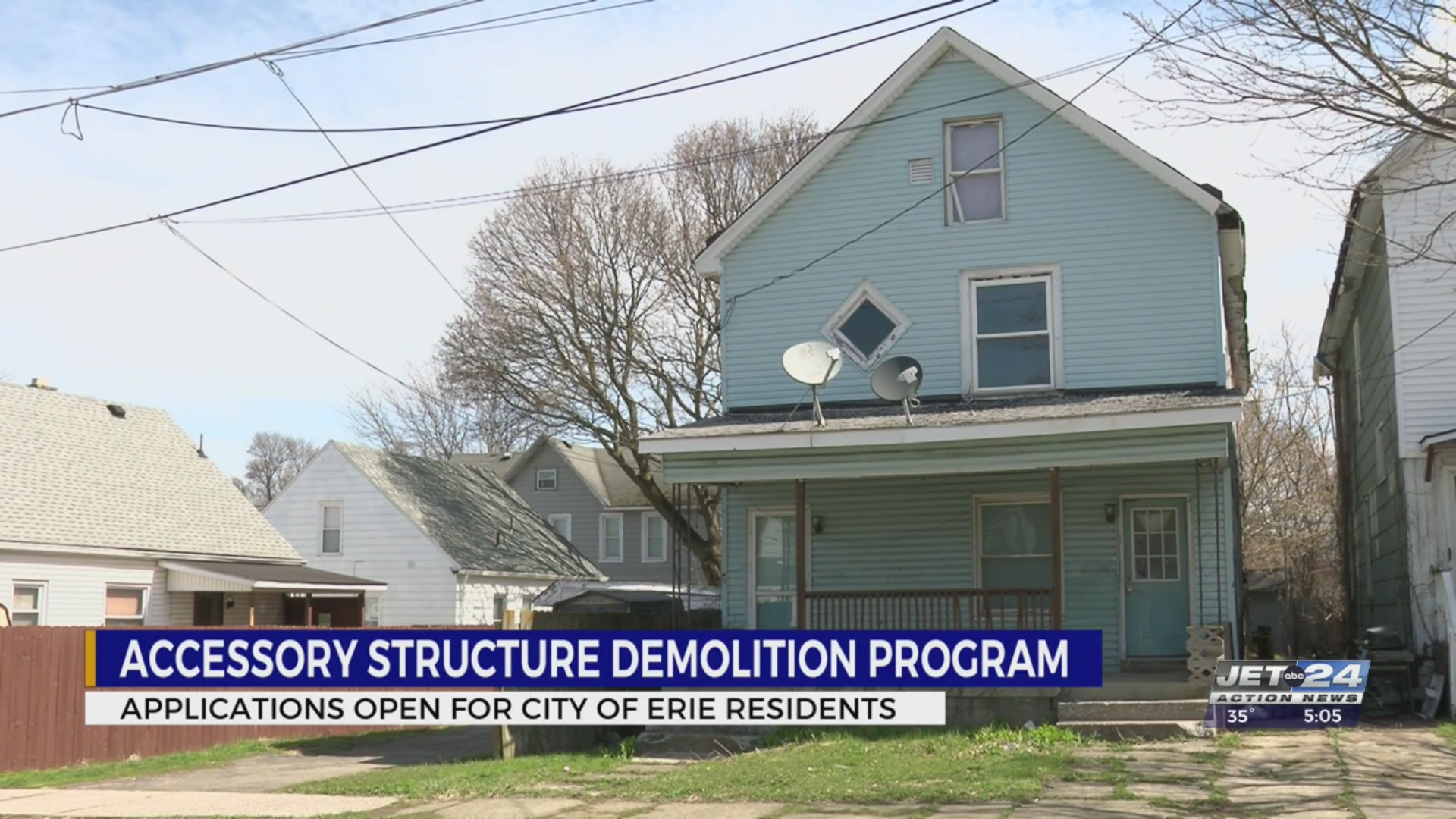 City of Erie launches new program targeting blighted accessory ...