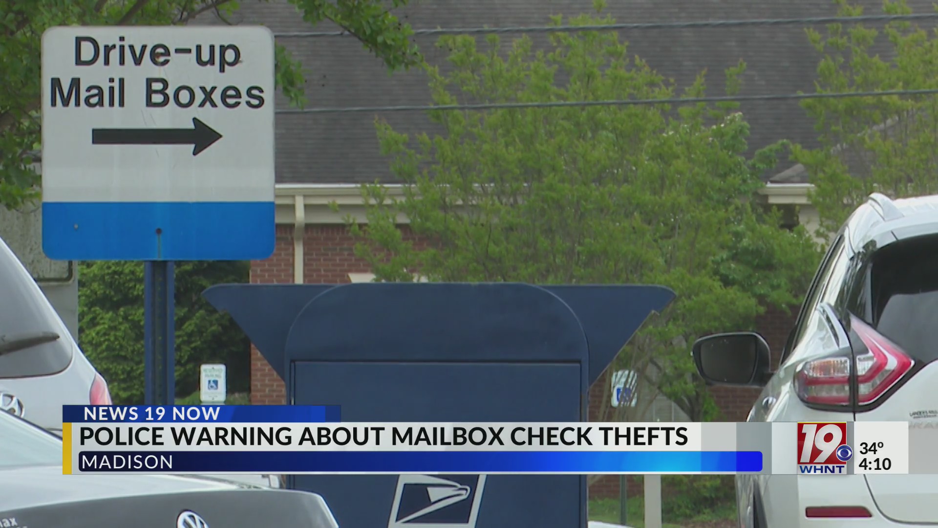 Police Warning About Mailbox Check Thefts | Dec. 2, 2025 | News 19 at 4 ...