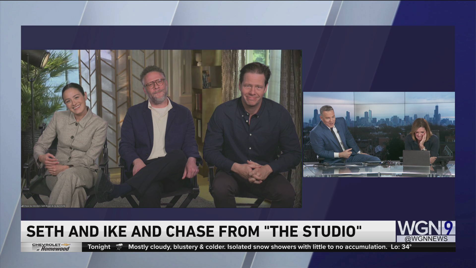 Cast of “The Studio” – WGN-TV