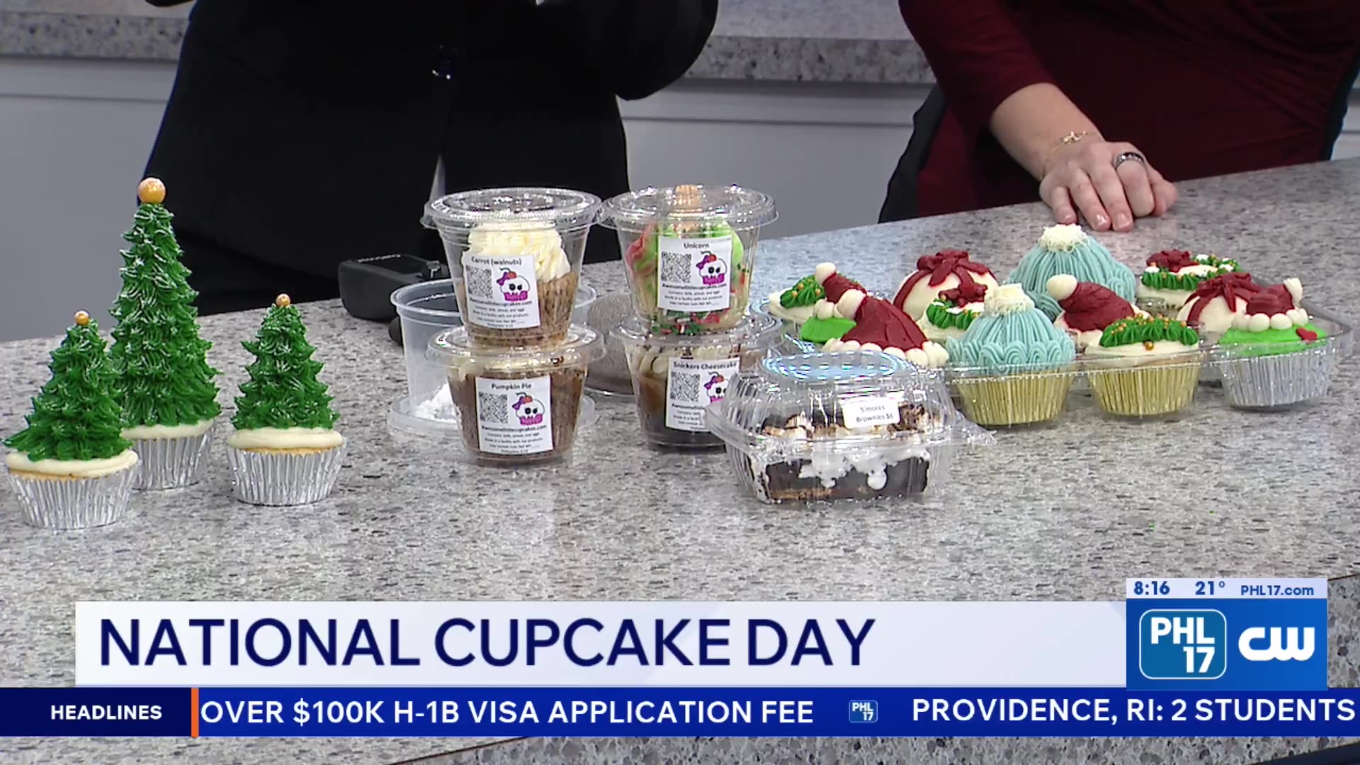 National Cupcake Day gets sweet in the PHL17 Kitchen | PHL17 Morning ...