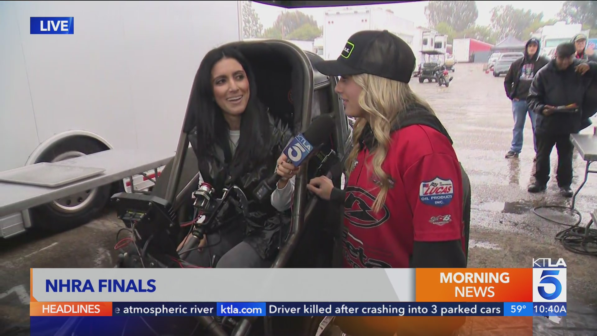 I.E. Insider: NHRA Finals (10am) – KTLA