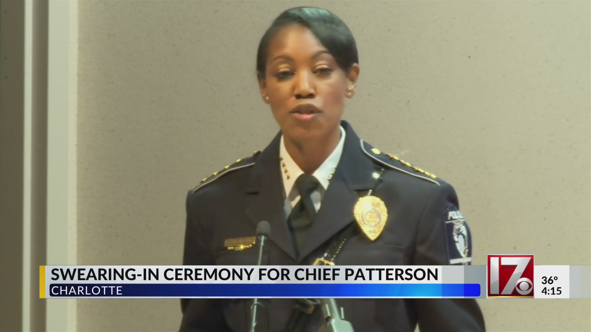 Former Raleigh police chief sworn in as new Charlotte top cop – CBS17.com