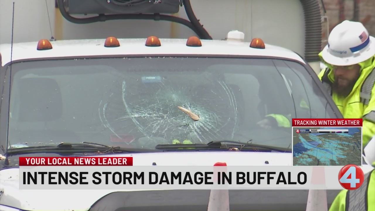 Intense storm damage in Buffalo – News 4 Buffalo