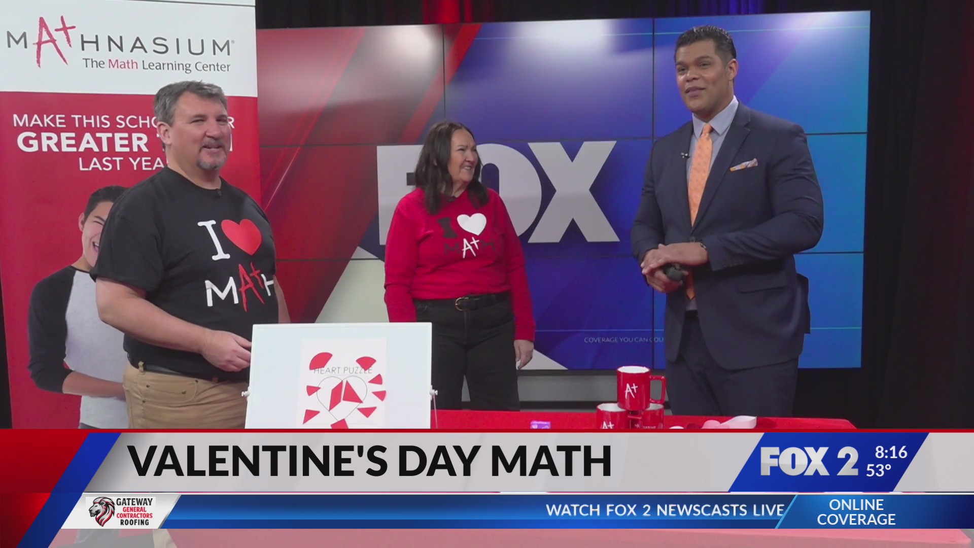 Valentine’s Day Math – FOX 2