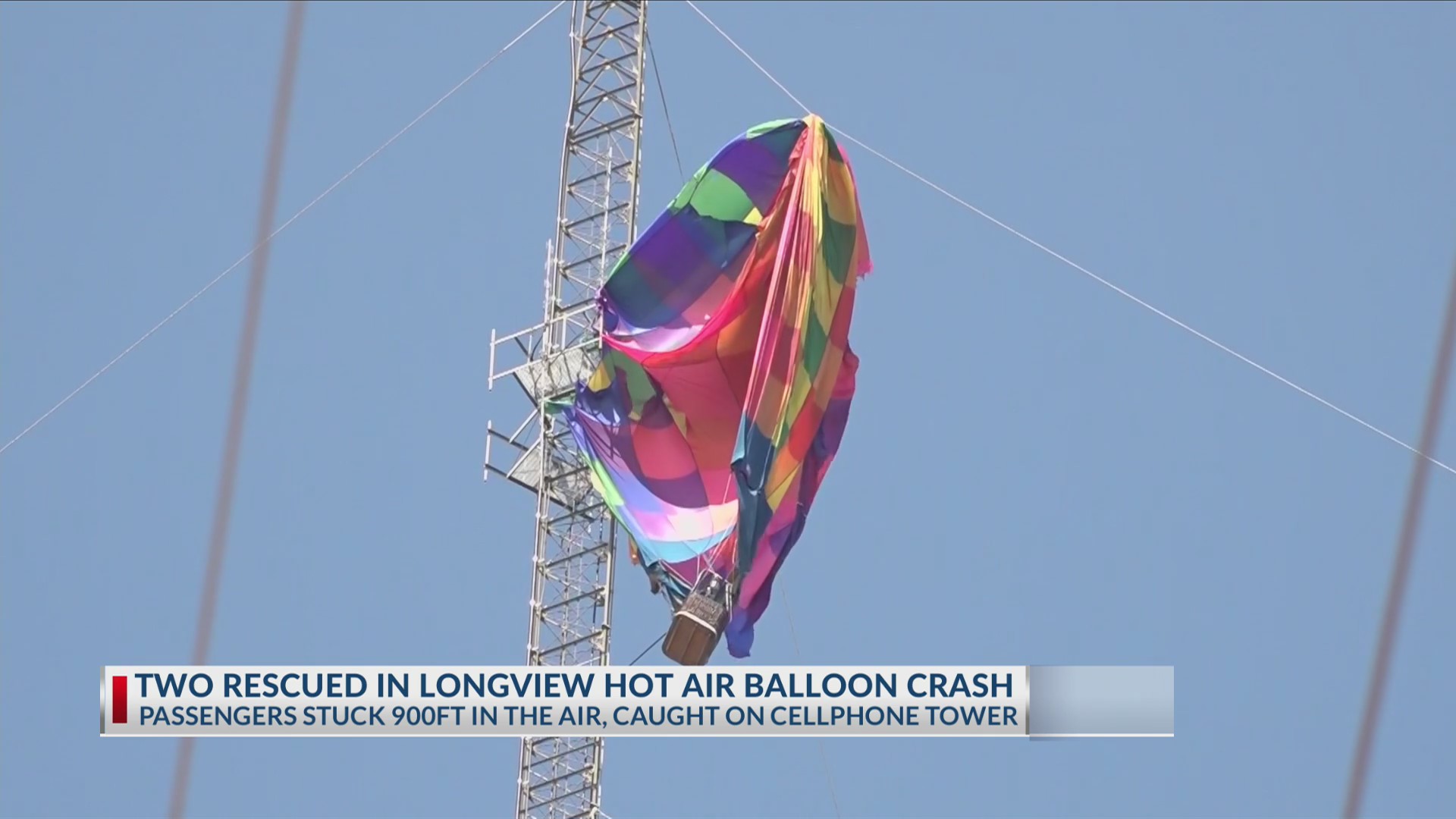 2 saved after hot air balloon crashes into Gregg County cell phone ...