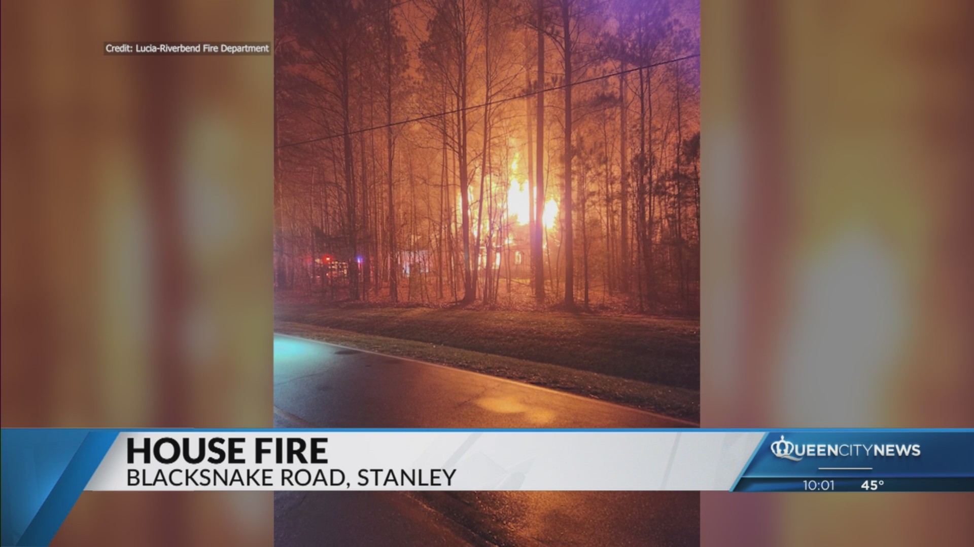 Crews respond to fire at NASCAR drive Denny Hamlin’s parents’ home in ...