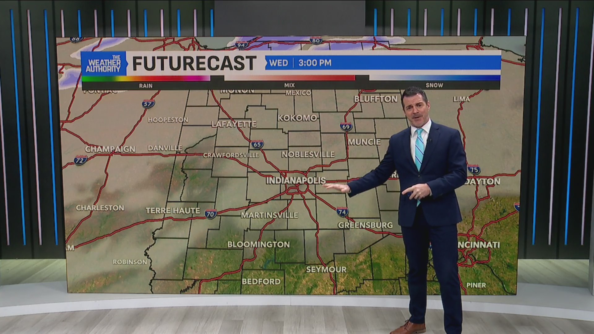 Slick spots possible; light snow returns tonight – Fox 59