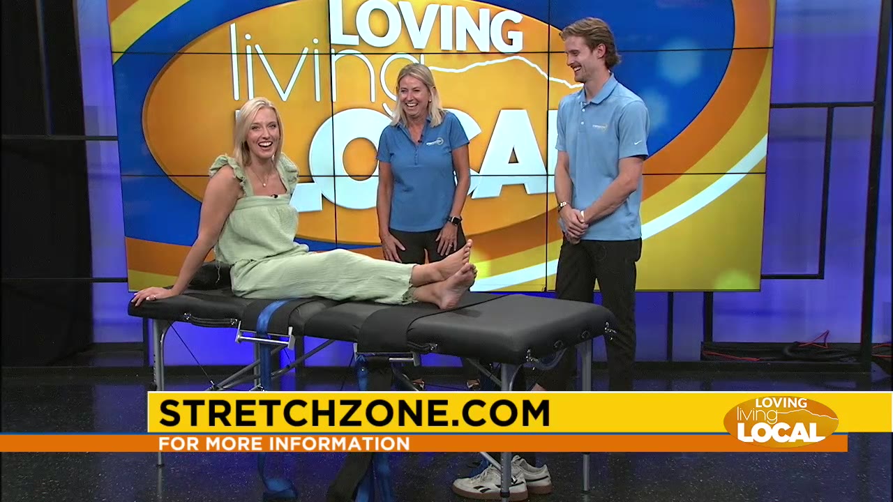LIVE: Stretch Zone shows how assisted stretching boosts mobility at any ...