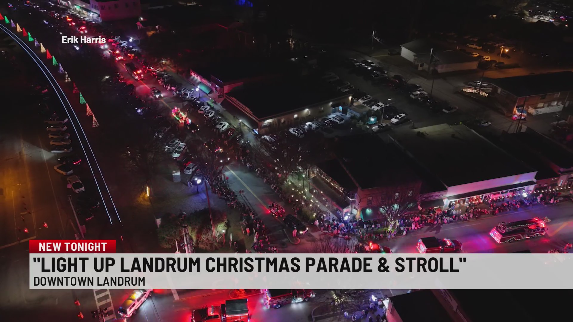 VIDEO: Parade lights up Landrum with holiday cheer – WSPA 7NEWS