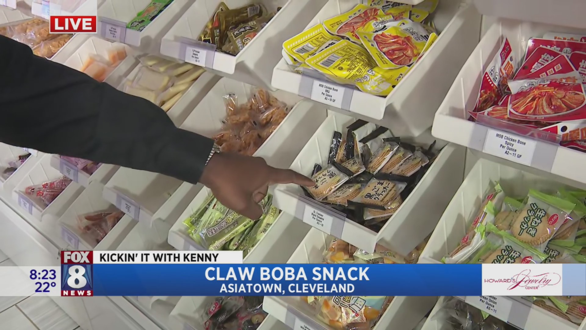 Kenny tries food at Claw Boba Snack – Fox 8 Cleveland WJW