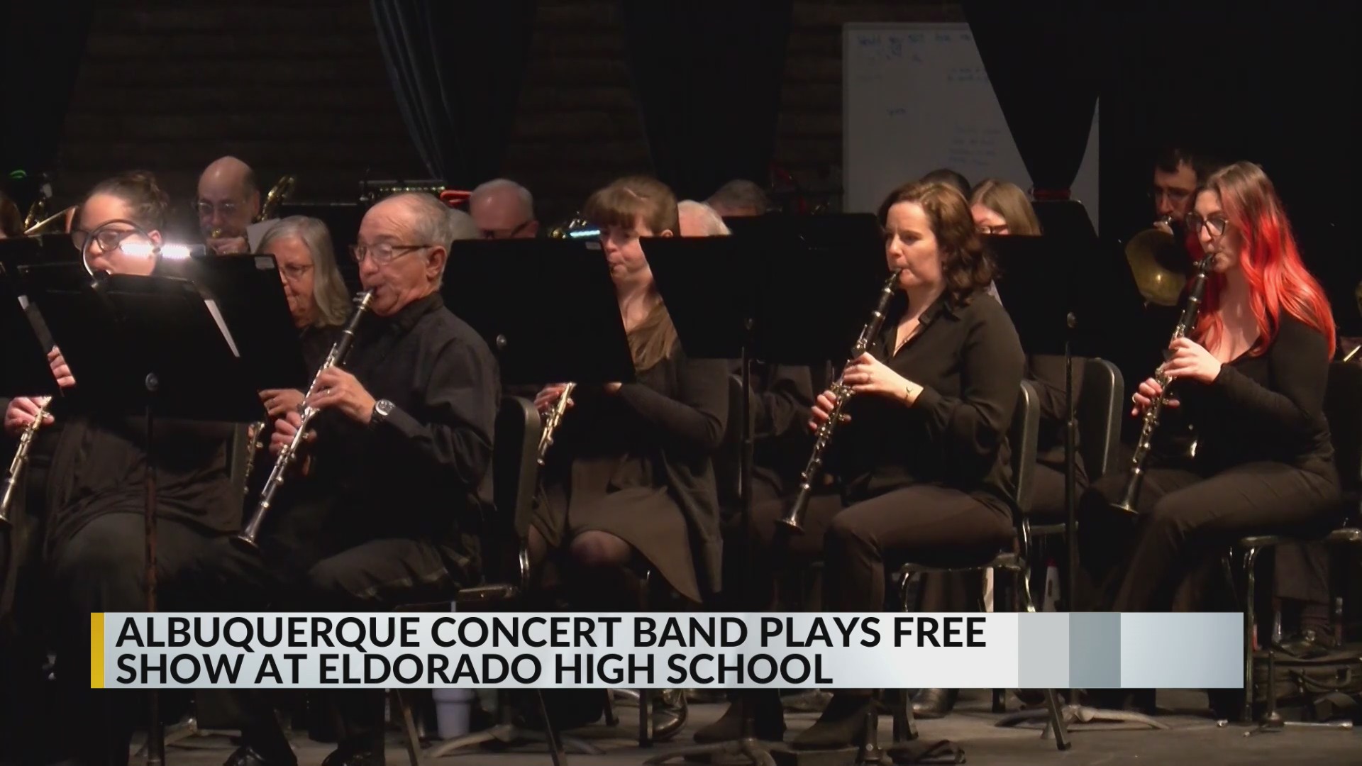 ABQ Concert Band performs at Eldorado High School – KRQE NEWS 13 ...