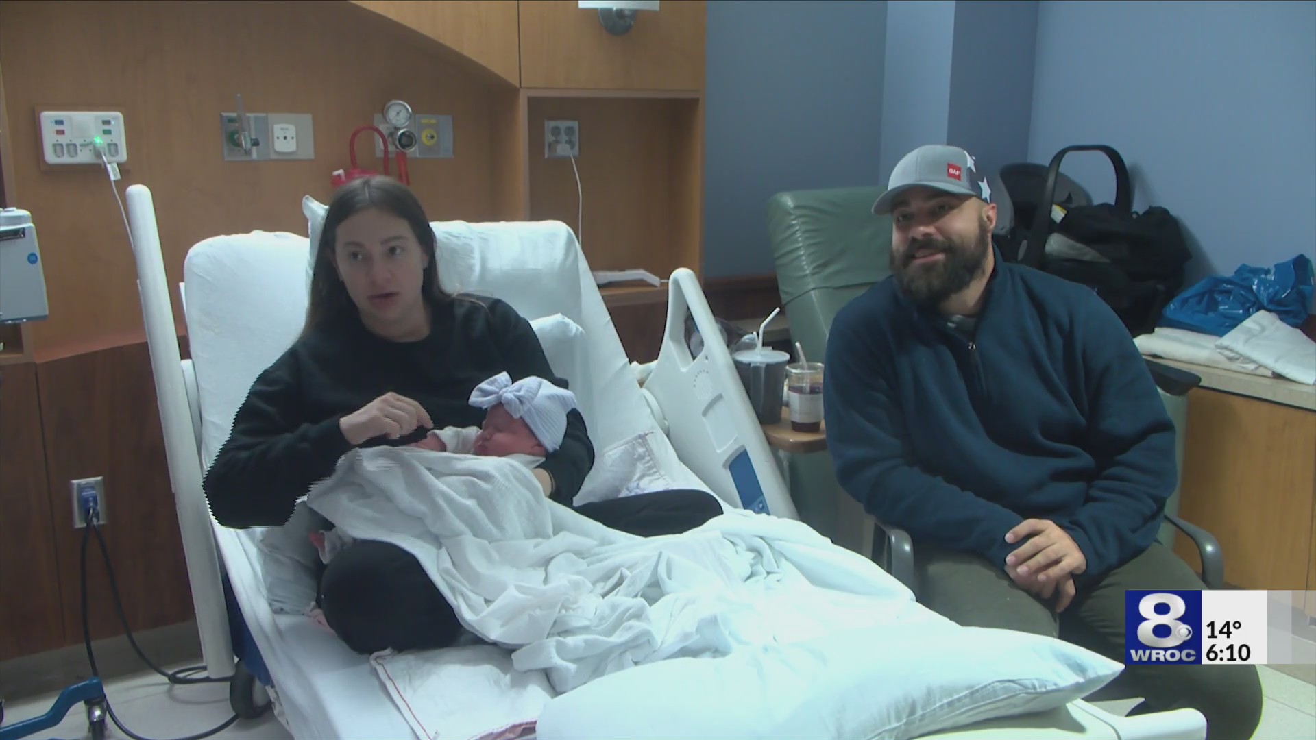 First baby of 2026 arrives as Strong Memorial Hospital celebrates ...