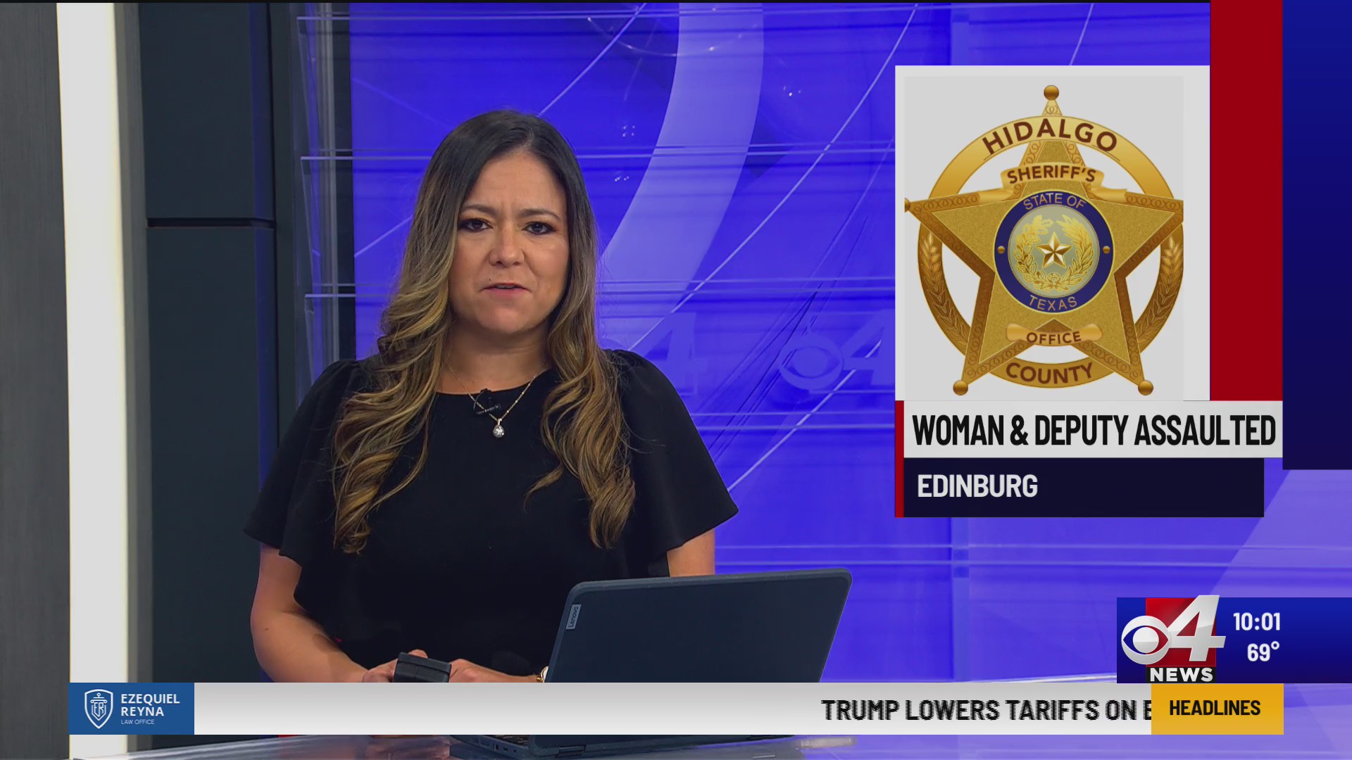 Woman and Deputy Assaulted in Edinburg – KVEO-TV