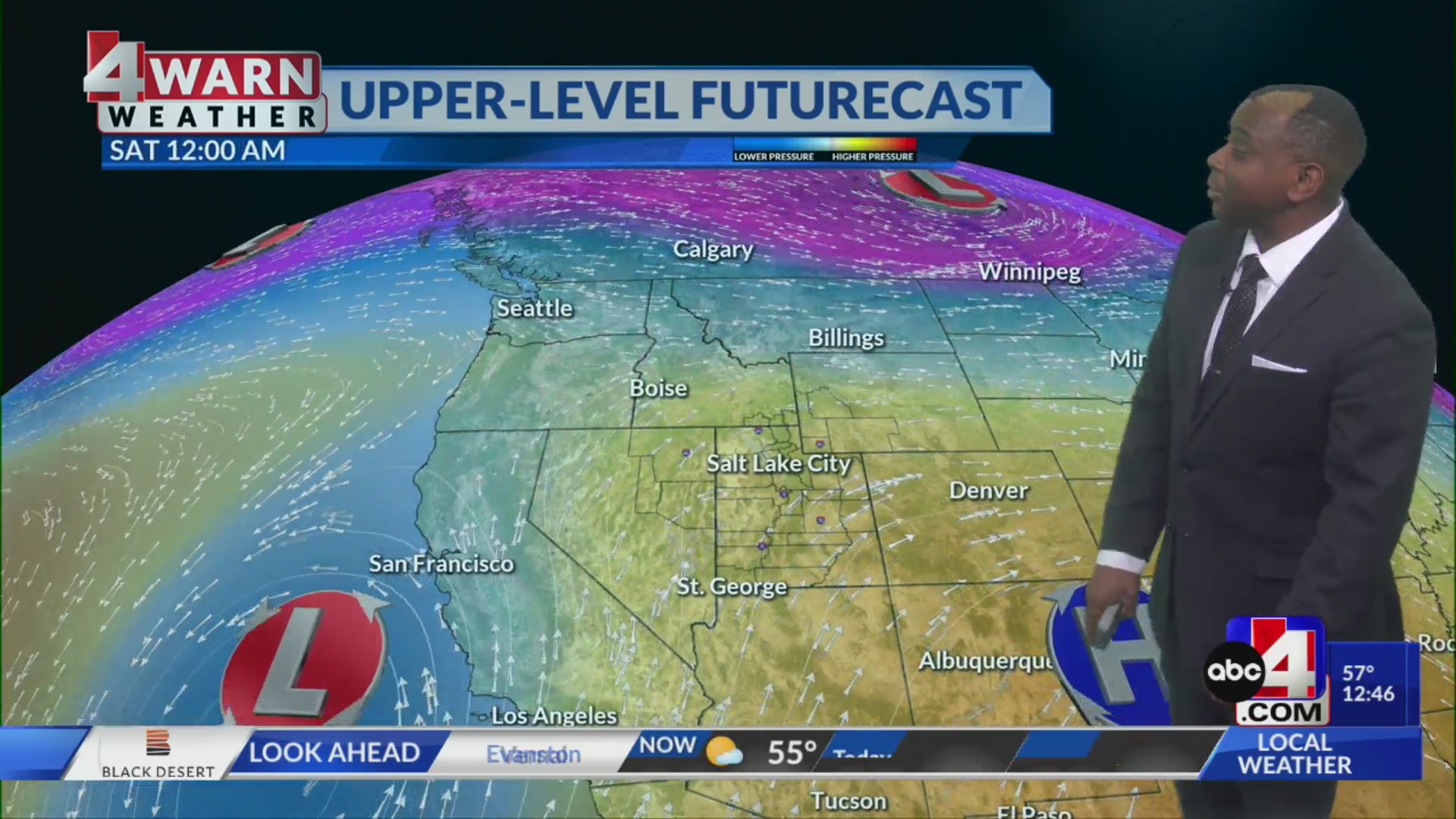Increasing clouds and milder temperatures for midweek, changes arrive ...