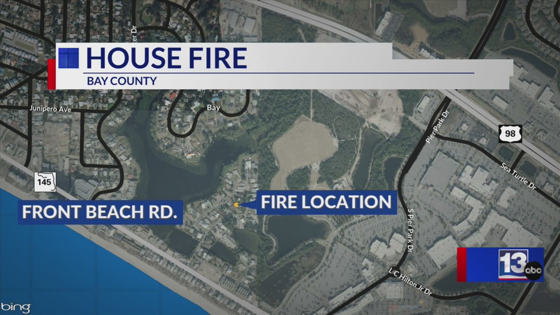 Panama City Beach house fire on Lakeview Circle – mypanhandle.com