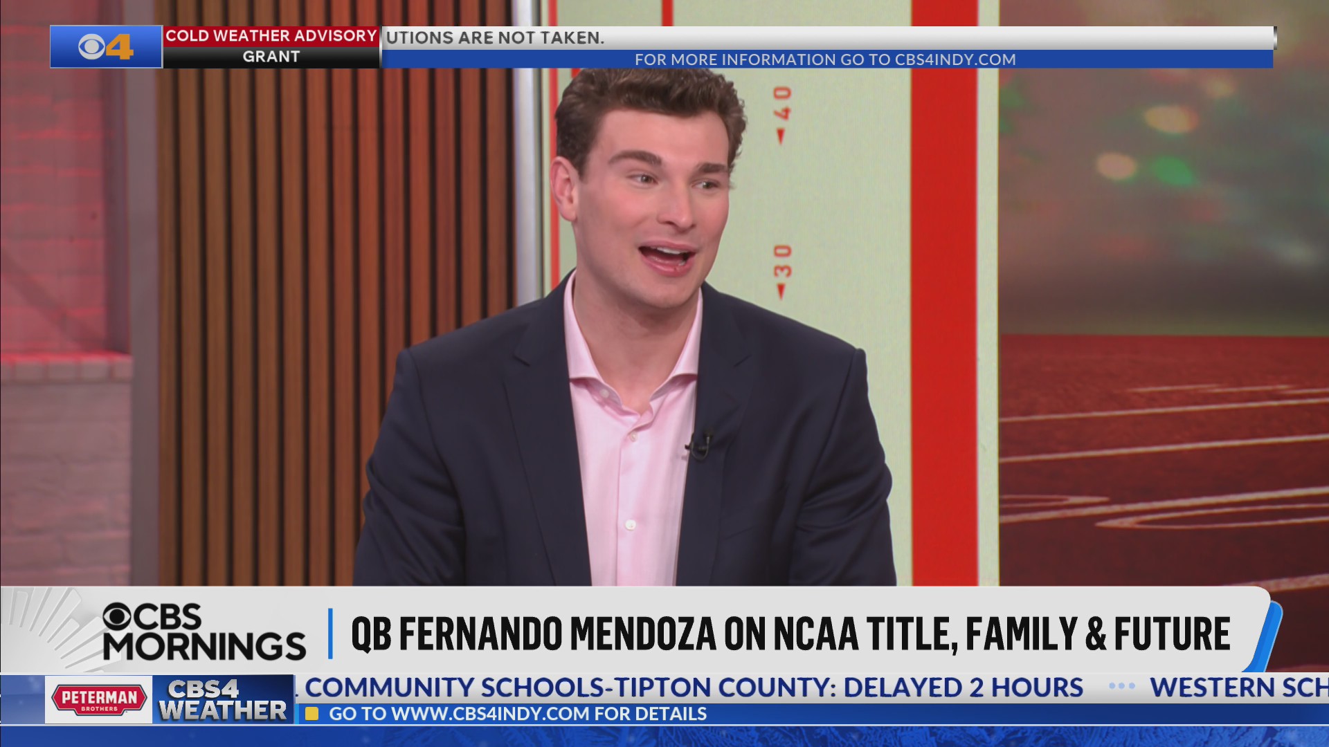 CBS4 This Morning Mendoza Moment – Fox 59