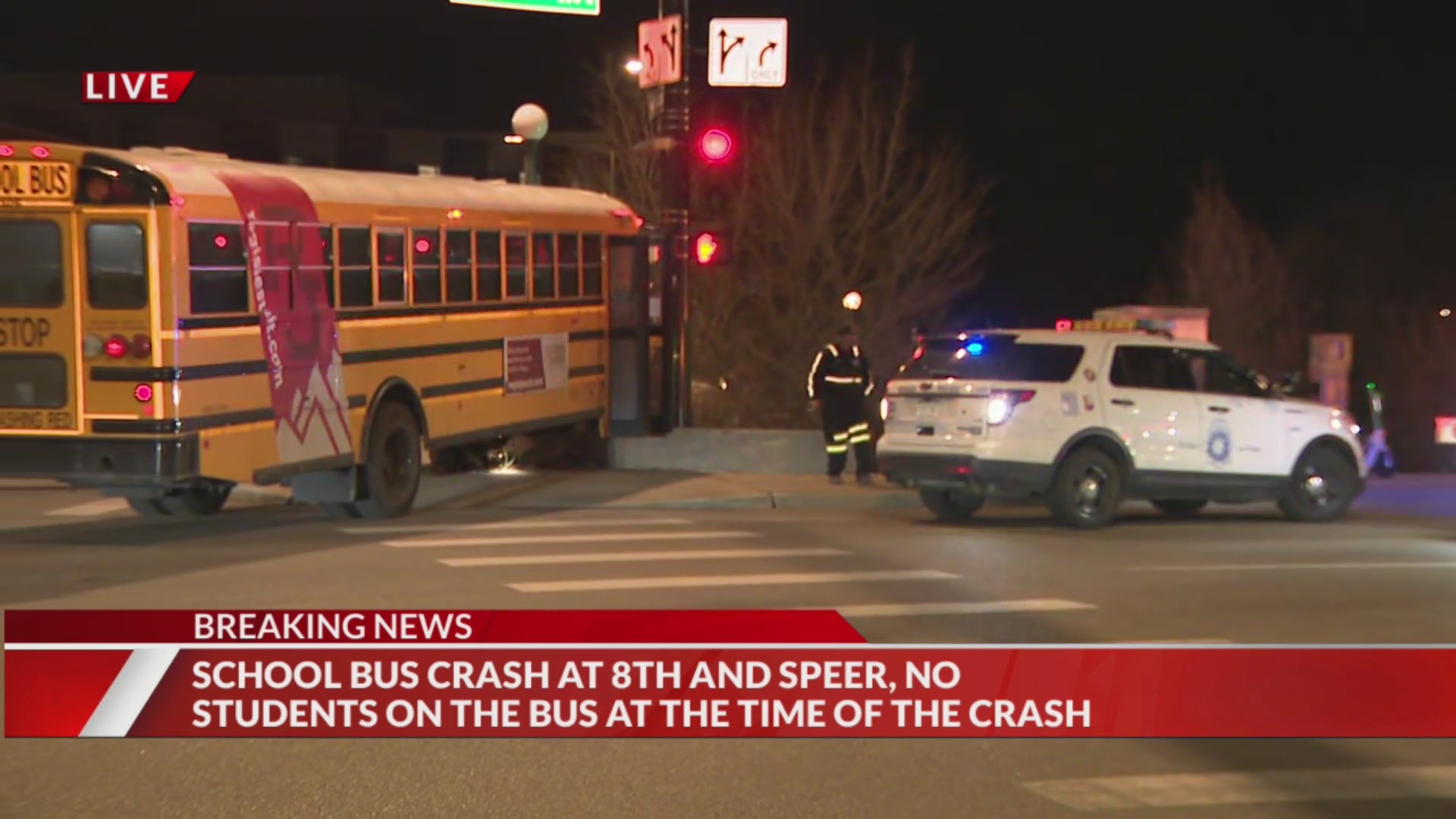 School bus crashes in downtown Denver – FOX31 Denver