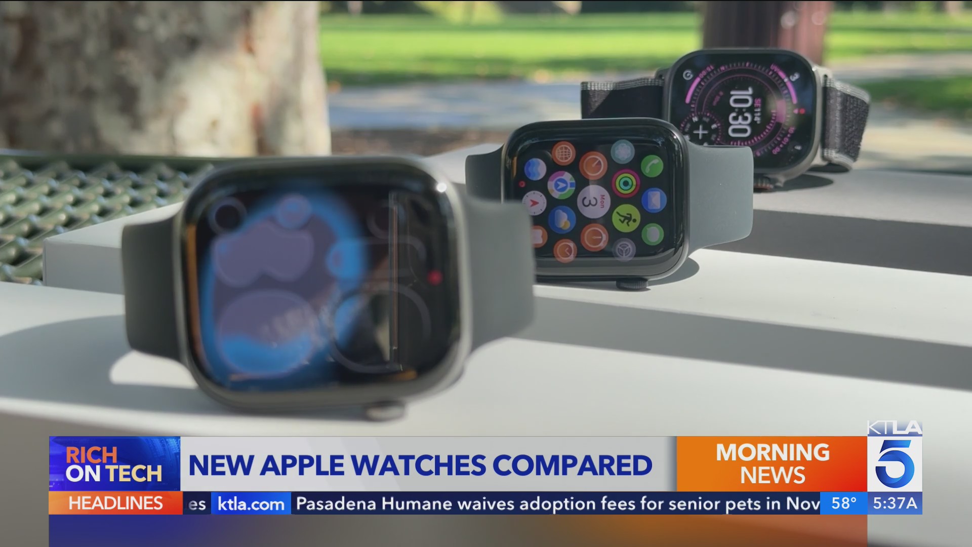 Apple Watch SE 3 vs Series 11 vs Ultra 3 – Rich On Tech – KTLA