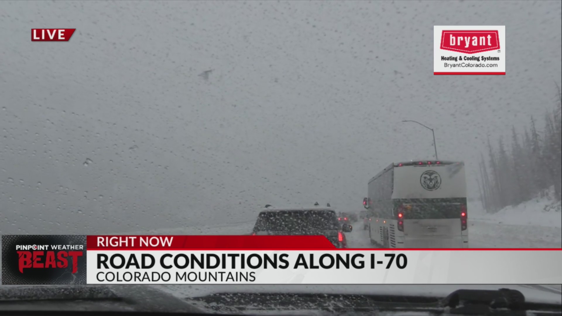 Road conditions along I-70 in the High Country – FOX31 Denver