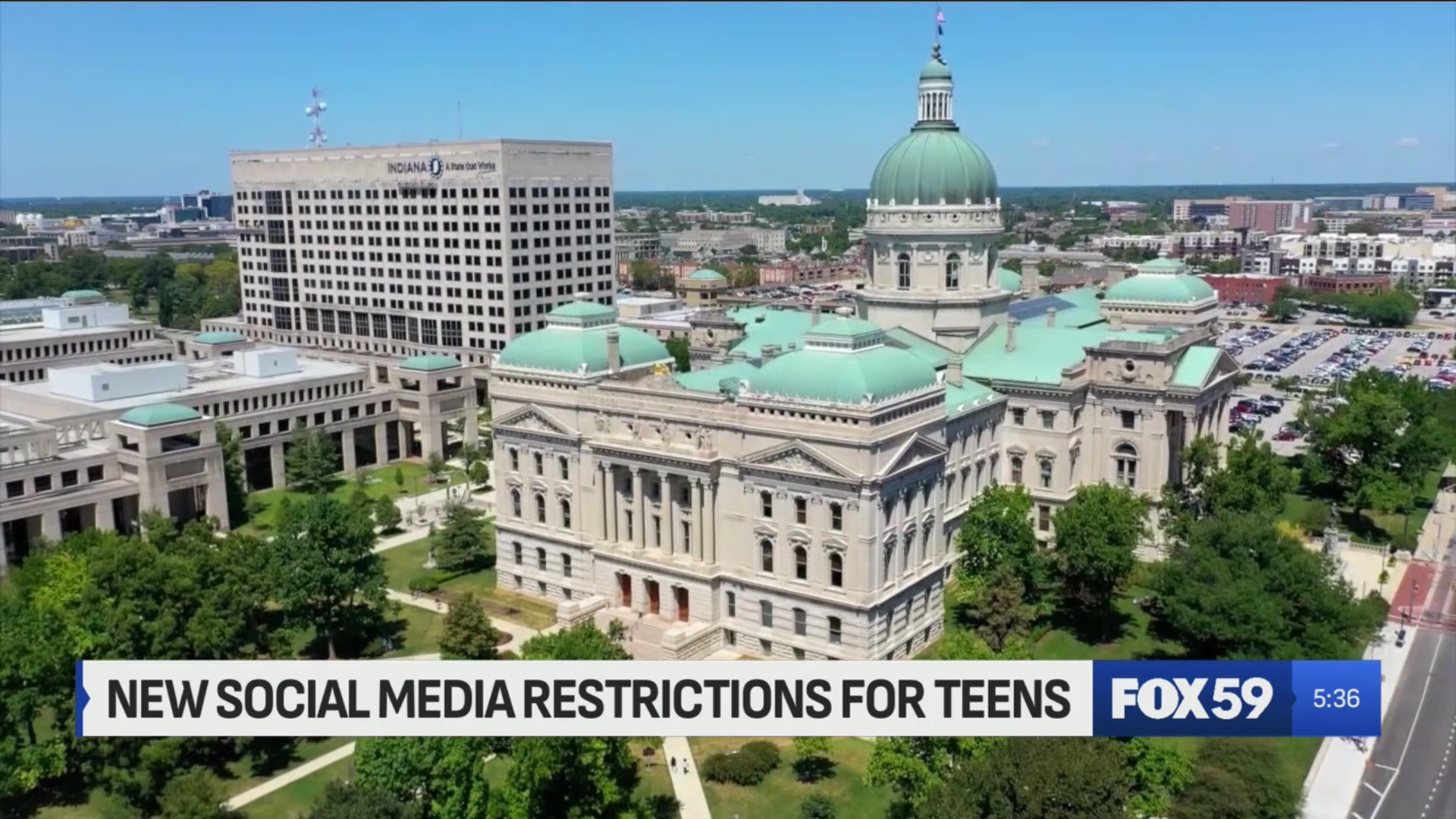 Indiana passes social media restrictions for children – Fox 59