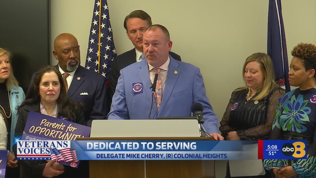 ‘Service above self will never leave you lacking’: Delegate Mike Cherry ...