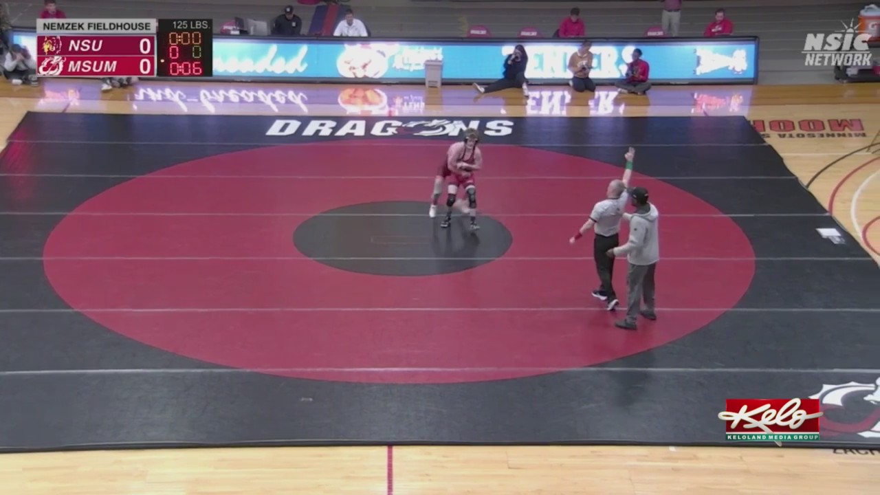 Northern State wrestling powers past MSU Moorhead – KELOLAND.com