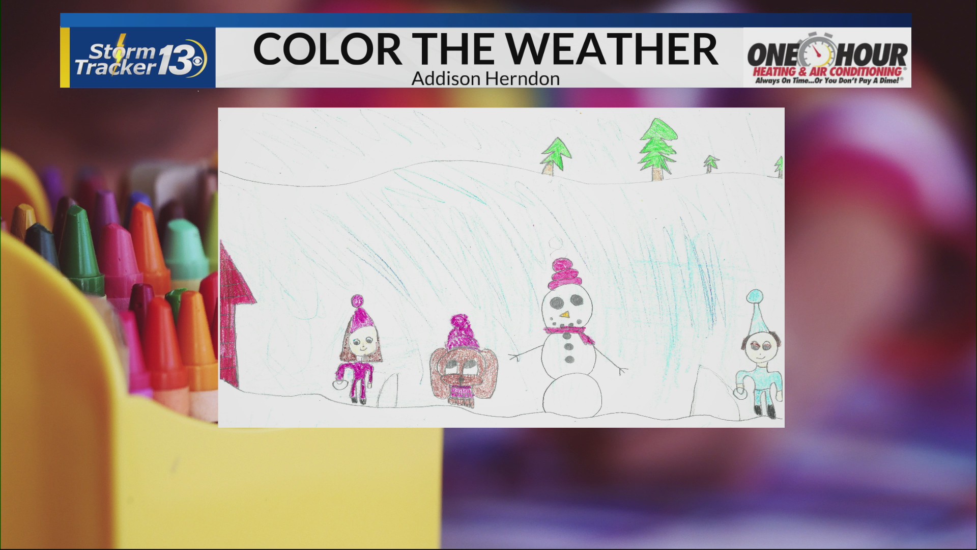 Color the Weather: Addison Herndon – WBTW