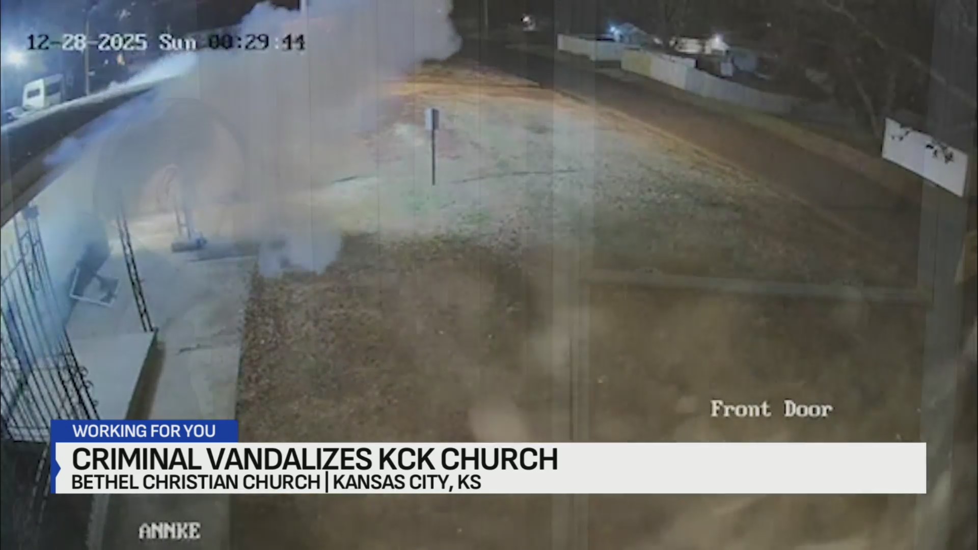 Kansas City church left with thousands in damages after person sets off ...